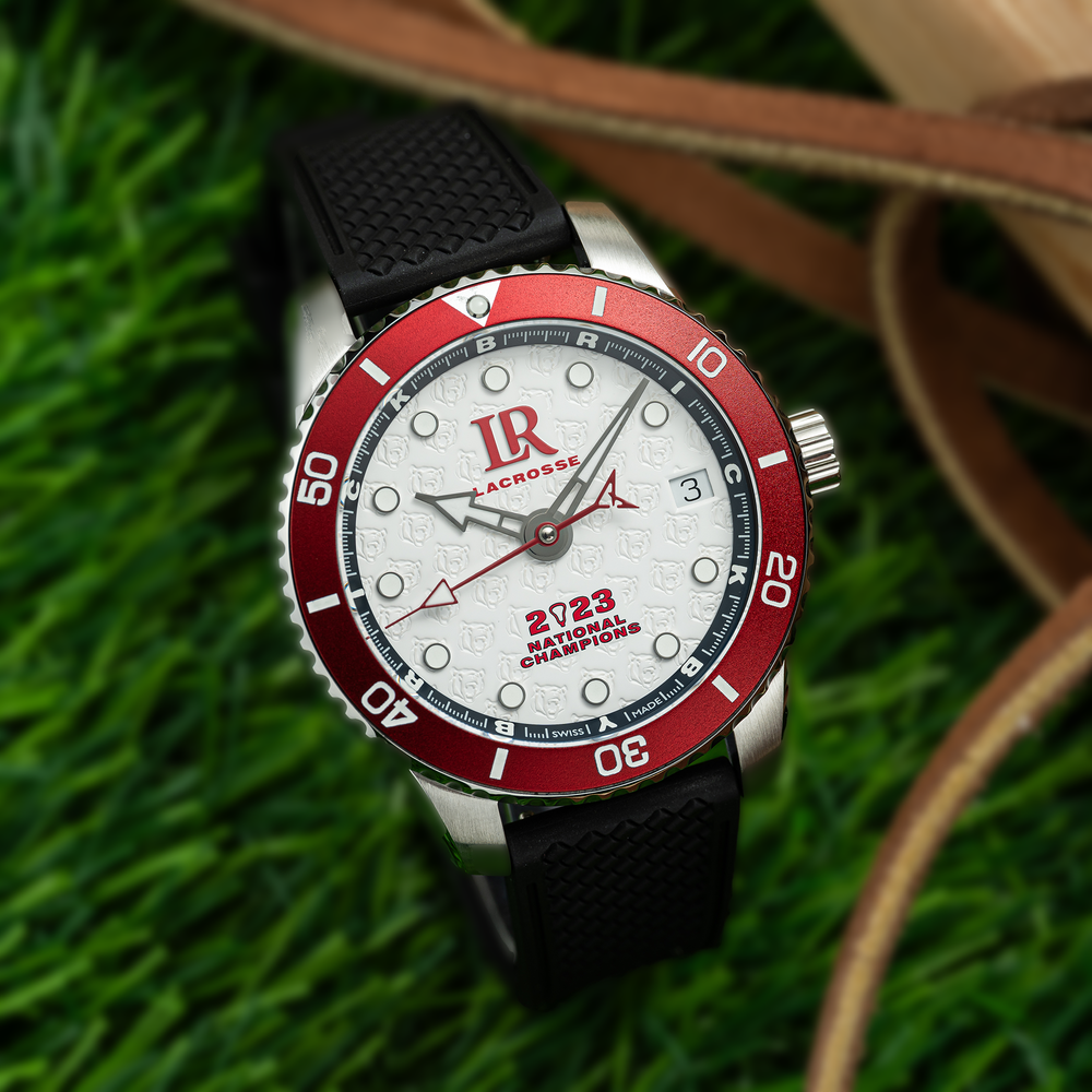 Lenoir-Rhyne 2023 National Lacrosse Champions Timepiece
