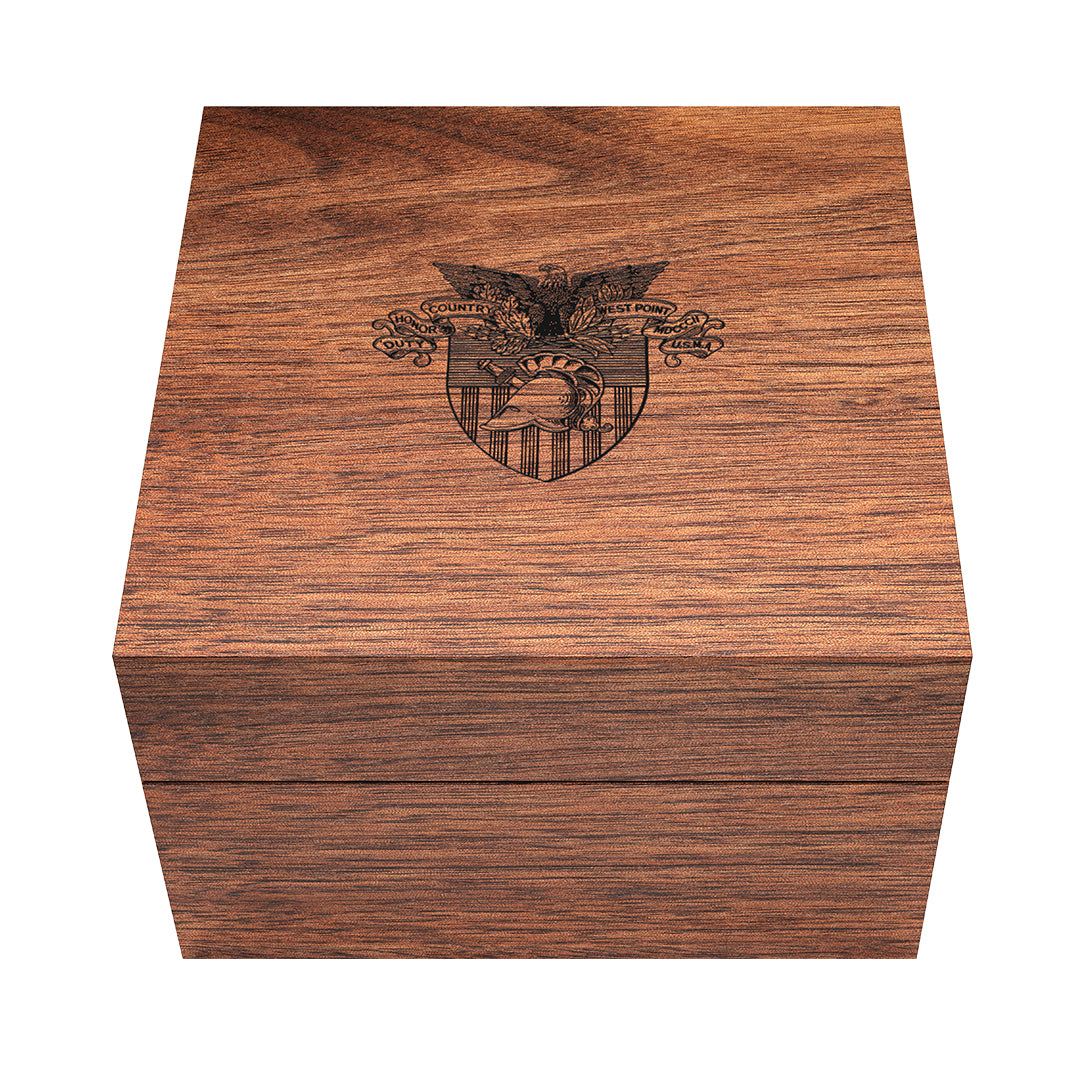USMA '96 Walnut Display Box (Watch Sold Separately)